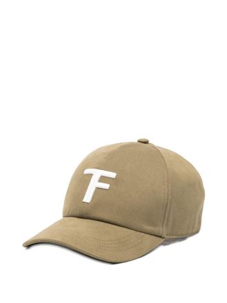 Tom Ford Casquette de baseball en toile avec logo Tom Ford
