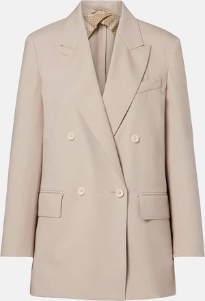 Max Mara Blazer aus Wolle, Mohair und Seide