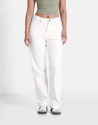 Sixth June Regular-Fit-Jeanshose in Wei&szlig;