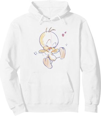 Looney Tunes Looney Tunes Tweety Draw Valentine Pullover Hoodie