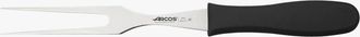 Arcos Tranchiergabel Edelstahl NITRUM 180 mm - Perfekt f&uuml;r Fleisch - Schwarzer Polypropylen-Griff - Serie 2900
