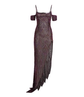 The Attico Embellished Tulle Gown Size XS