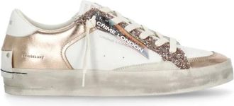Crime London Femme, Chaussures, Blanc, Taille: 37 EU Sk8 Deluxe