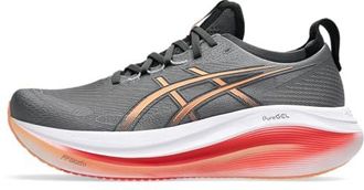 Asics Asics Chaussures de Course Gel-Nimbus 27 pour Homme, Carbone/Mojave, 44 EU