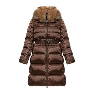 Moncler Leersies Daunenmantel - - Coats - Damen - Braun - XS