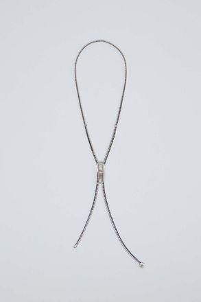 Balenciaga Diy Zip Necklace