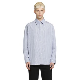 Givenchy Pinstriped Shirt in Cotton Poplin