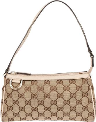 Gucci Crossbody Bags - Gucci GG Monogram Mini Abbey Handbag - Gr. unisize - in Braun - f&uuml;r Damen