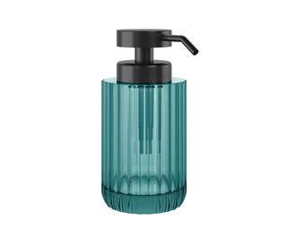 Cosmic Lido Seifenspender f&uuml;r das Badezimmer mit Elegantem und Rundem Design. Spender f&uuml;r Badezimmer und K&uuml;che aus Glas. Nachf&uuml;llbares Zubeh&ouml;r mit 300 ml in 