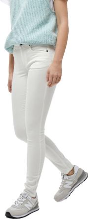 Desires Damen Lola Midwaist Color Jeanshose mit mittelhohem Bund Farbe, 0001 White, 25W Regular EU