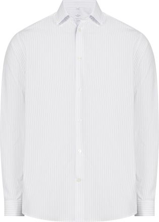 Au Printemps Paris Chemise droite rayée Feus