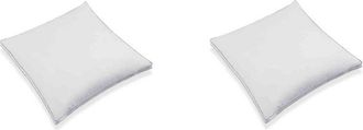 Simmons Lot de 2 oreillers Microgel Moelleux percale Simmons 50x70