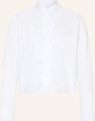 Lilienfels Lilienfels Bluse Mit R&uuml;schen weiss