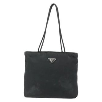 Prada Pre-owned Nylon Shoulder Bag - - Pre-owned - Damen - Schwarzk - ONE SIZE