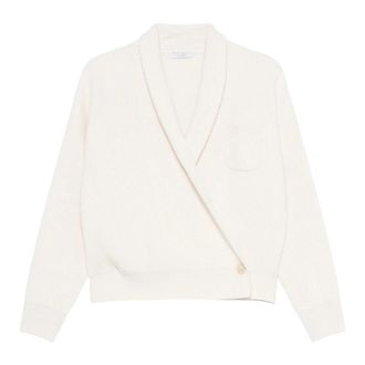 Brunello Cucinelli Cardigan - - Knitwear - Damen - Wei&szlig; - XS
