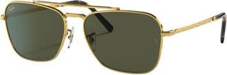 Ray-Ban unisex, Accessoires, Jaune, Taille: 58 MM New Caravan Rb3636