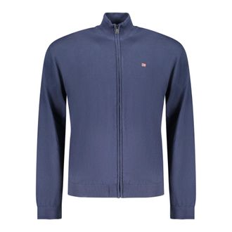 Napapijri Decatur FZ - - Knitwear - Herren - Blau - 2XL