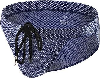 Generic Sous-v&ecirc;tements &eacute;rotiques pour homme - Avec cordon de serrage - Couleur unie - Confortable - Slip &eacute;l&eacute;gant, Bu2, L