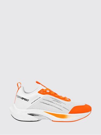 Plein Sport PS/Sprint-78 Zweifarbige Mesh-Sneakers mit gedrucktem Logo