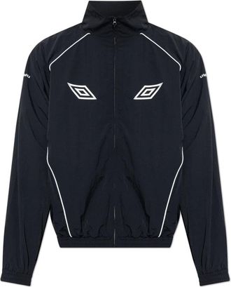 Umbro Homme, Vestes, Noir, Taille: XL Veste L&eacute;g&egrave;re &agrave; Col Montant