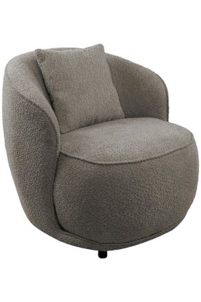 Livetastic Sessel, Taupe, Textil, F&uuml;llung: Polyester, 76x83x74 cm, Wohnzimmer, Sessel, Sonstige Sessel