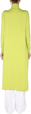 Raf Simons Embroidered Jersey Dress - Green
