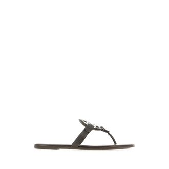 Tory Burch Femme, Chaussures, Brun, Taille: 36 1/2 EU Tongs