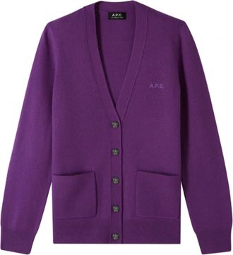A.P.C. Cardigan Louisa Laine M&eacute;rinos A.P.C