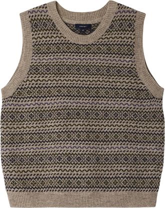 SOEUR Pull Sans Manches Fiesta Laine Mérinos Soeur