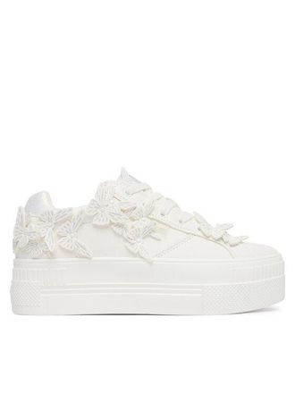 Buffalo Sneakers Paired Butterfly 1636733 Wei&szlig;