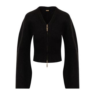 Cult Gaia Alissa Cardigan - - Knitwear - Damen - Schwarzk - L