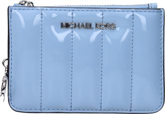 Michael Kors Hellblau Leder Geldb&ouml;rse