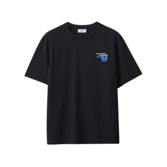 Maison Kitsun&eacute; MK H26 T-Shirt - - Tops - Herren - Schwarzk - L