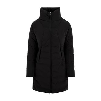 Aspesi Eleganter schwarzer Mantel Modell I7N - - Jackets - Damen - Schwarzk - M