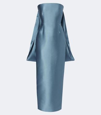 Solace London Bustier-Robe Dandridge aus Twill