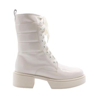 &Egrave; Mia Stylischer Kn&ouml;chelstiefel zum Angeln - - Shoes - Damen - Wei&szlig; - 37 EU