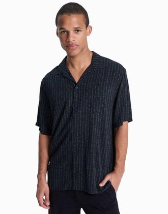 Quiksilver Safe Paradise - Kurz&auml;rmliges Hemd in Schwarz