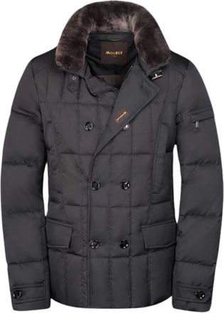 Moorer Homme, Vestes, Noir, Taille: 3XL Siro-Km Jacket