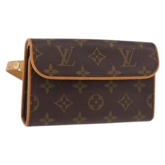Louis Vuitton Sac banane Pochette Florentine Pre-owned - Femme - Pre-owned - Brun - Taille: ONE Size