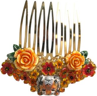 Dolce & Gabbana Femme, Accessoires, Multicolore, Taille: ONE Size Hair Comb