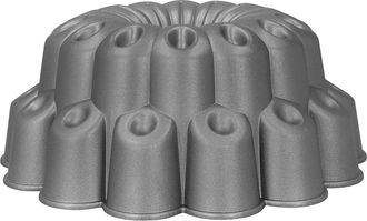 MasterClass MasterClass 24cm dekorative Kuchenform, Antihaft- und Anti-Kratz-Aluminiumgussform, dekoratives Knopfdesign, langlebig und leicht