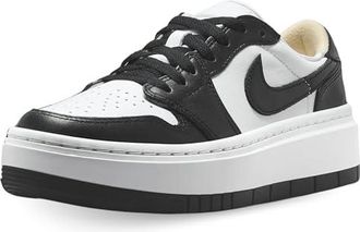 Nike Nike Chaussures Wmns Air Jordan 1 Elevate Low Code Dh7004-109, Blanc, noir, 38 EU