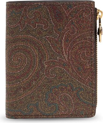 Etro Femme, Accessoires, Multicolore, Taille: ONE Size Paisley Wallet