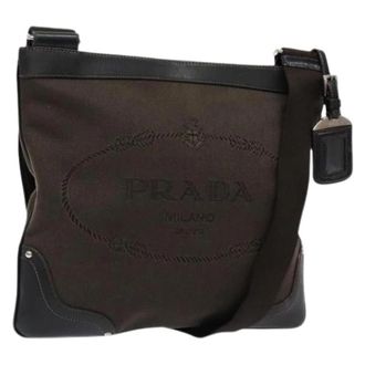 Prada Pre-owned Canvas prada-taschen - - Pre-owned - Damen - Braun - ONE SIZE