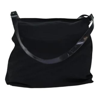Gucci Pre-owned Nylon Schultertasche - - Pre-owned - Damen - Schwarzk - ONE SIZE
