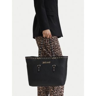 Just Cavalli Handtasche Just Cavalli 80RA4BU1 ZSB81 Schwarz