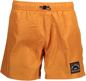 Karl Lagerfeld Homme, Maillots de bain, Orange, Taille: M Costume DE Plage Partie Basse Homme Orange
