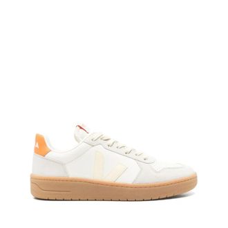 Veja Natural Beige Orange Sneaker V82 - - Shoes - Damen - Wei&szlig; - 39 EU