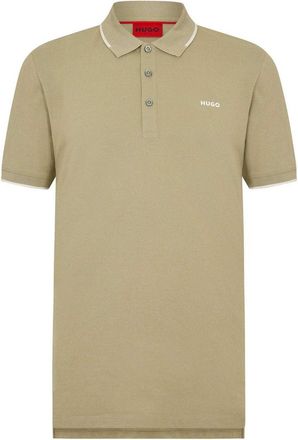 HUGO BOSS Hugo - Poloshirt f&uuml;r Herren, Baumwolle, Regul&auml;r (Gr&uuml;n)