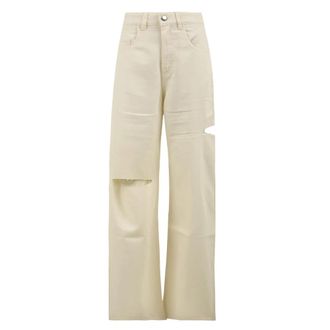 Icon Denim Los Angeles Poppy Wide Leg Jeans - - Jeans - Damen - Wei&szlig; - W25